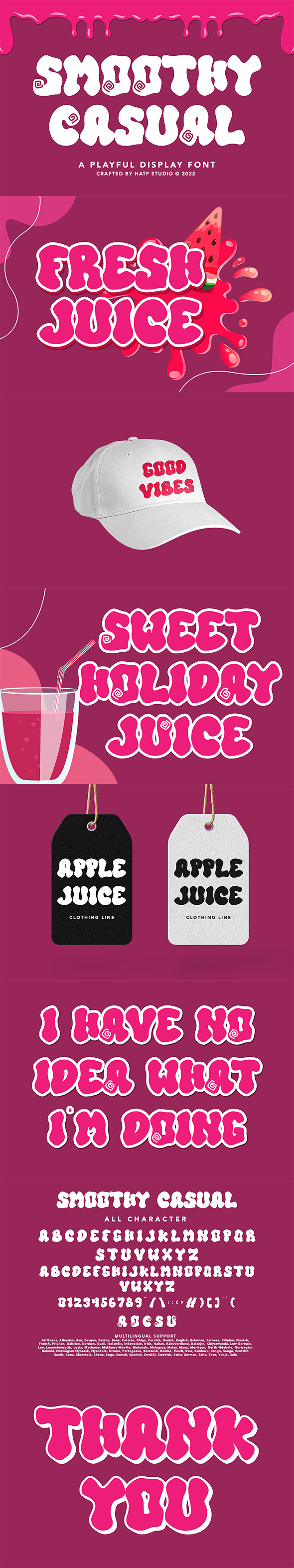 Smoothy Casual by hatftype | GraphicRiver